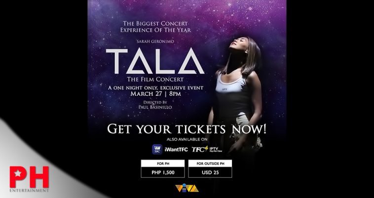 'Tala: The Film Concert' ni Sarah G, ekslusibong mapapanood sa KTX.PH ...