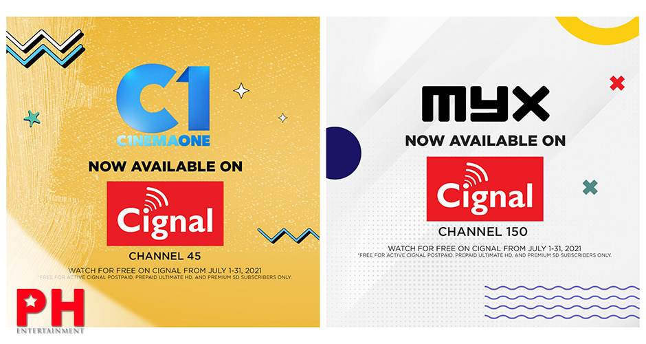 Cinema One at MYX, nasa Cignal na - PH Entertainment | Philippine ...