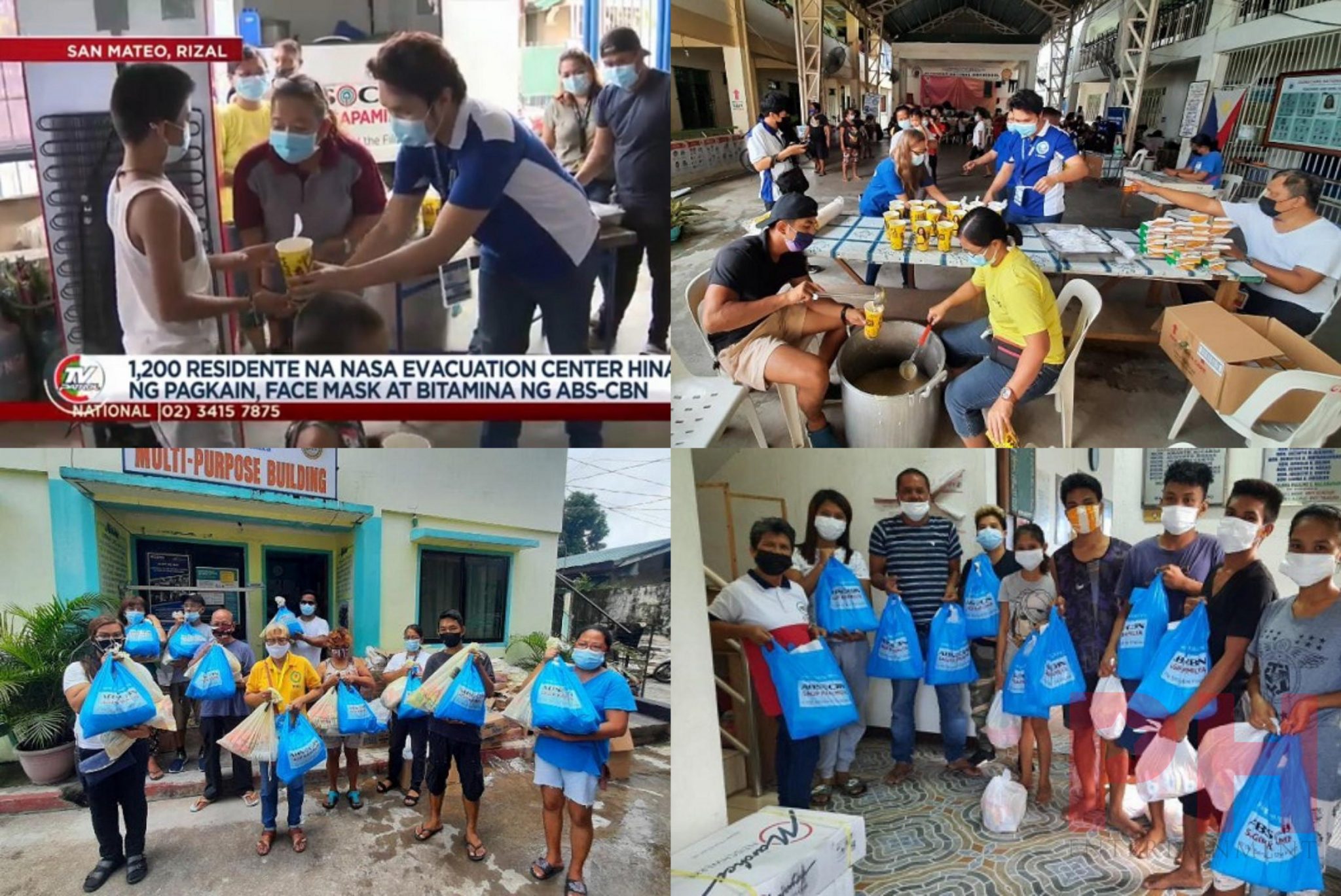 Mga apektado ng baha at Bulkang Taal, dinayo ng ABS-CBN Foundation - PH Entertainment ...