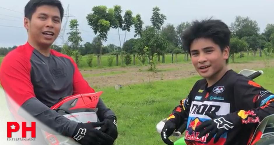 'Honesto' star Raikko Mateo, ipinamalas ang galing sa motorbike racing ...